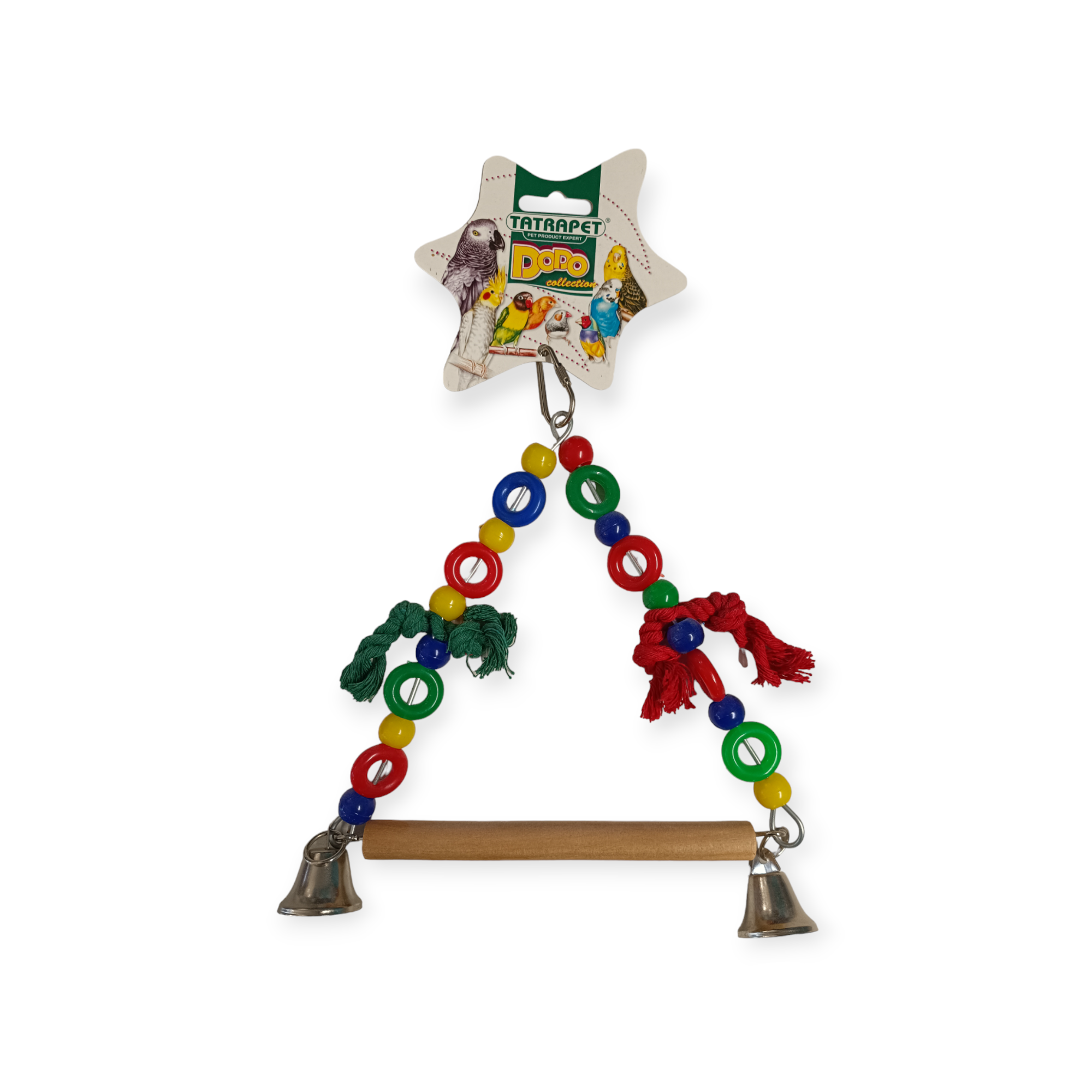 Tatrapet Κούνια Πτηνών Με Κουδουνάκι 28cm - MyPetPlanet