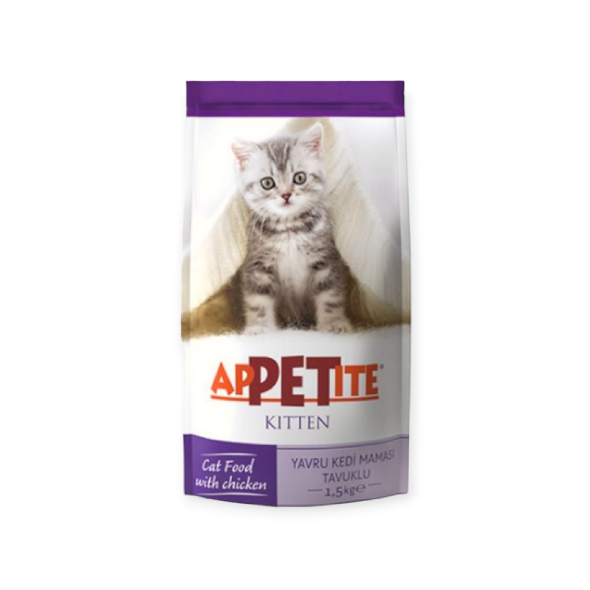 Τροφή Γάτας Appetite Kitten Cat Chicken 1,5kg - MyPetPlanet